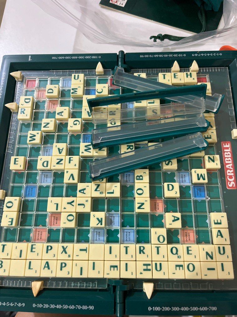 Scrabble Set, Hobbies & Toys, Toys & Games on Carousell