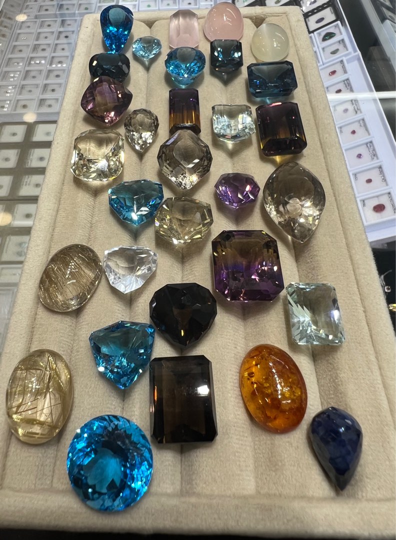 Semi Precious Stones with modern touch, Women's Fashion, Jewelry ...