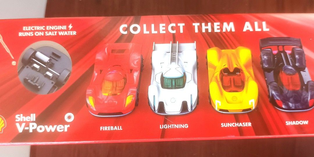 Shell Salt Water Supercars with Racetrack, Hobbies & Toys, Toys & Games ...