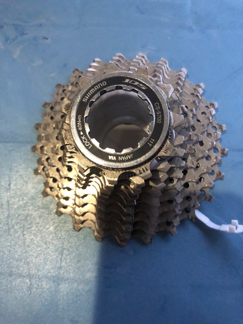 Shimano 105 CS-5700 10-speed cassette, Sports Equipment, Bicycles ...