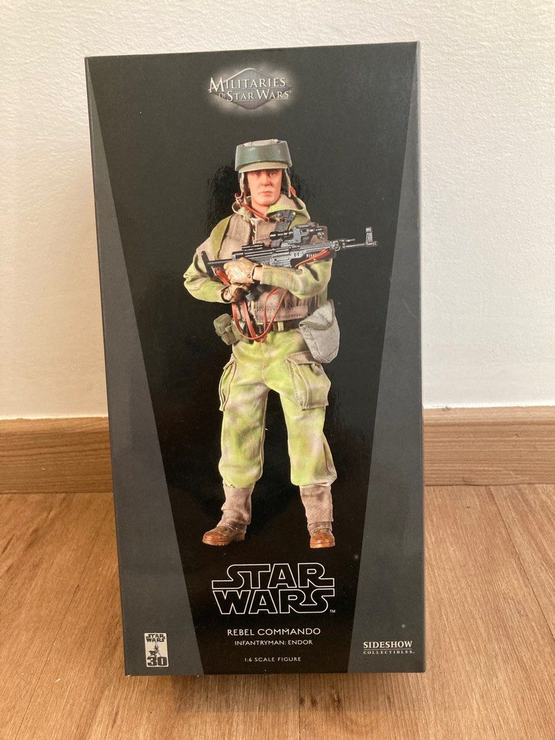 Sideshow 12” Star Wars Rebel Endor Commando INFANTRYMAN, Hobbies & Toys ...