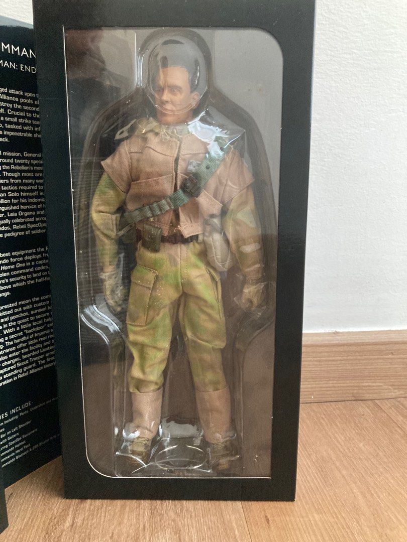 Sideshow 12” Star Wars Rebel Endor Commando INFANTRYMAN, Hobbies & Toys ...
