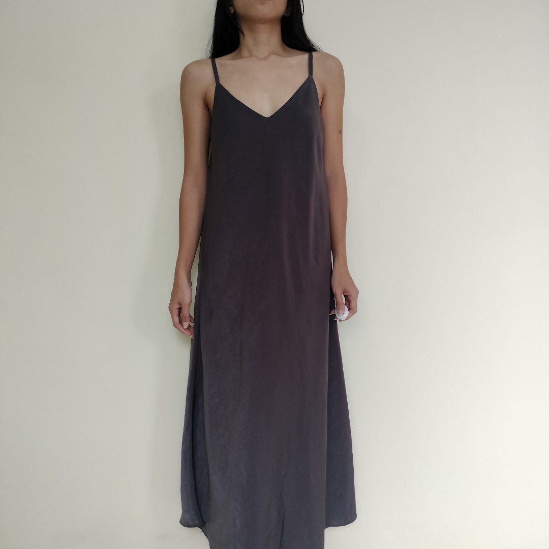 Simple Straight Maxi Dress, Women's Fashion, Dresses & Sets, Dresses on ...