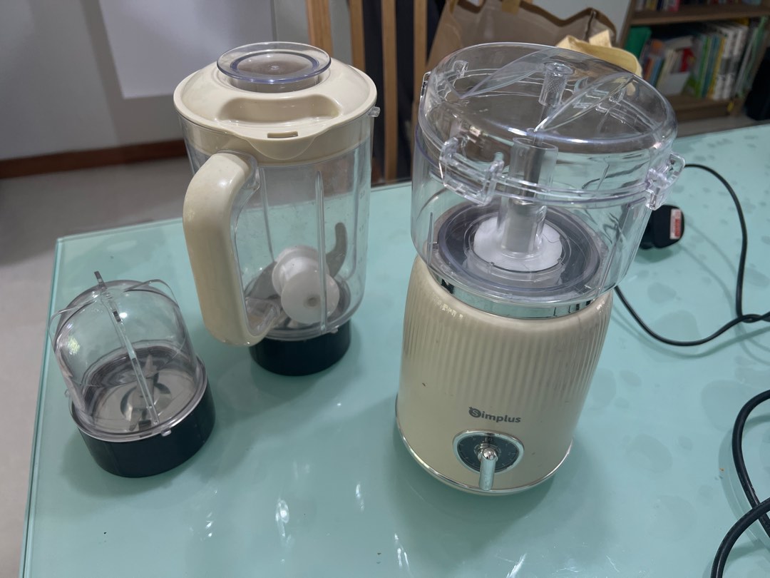 simplus 3in1 food processor, TV & Home Appliances, Kitchen Appliances ...
