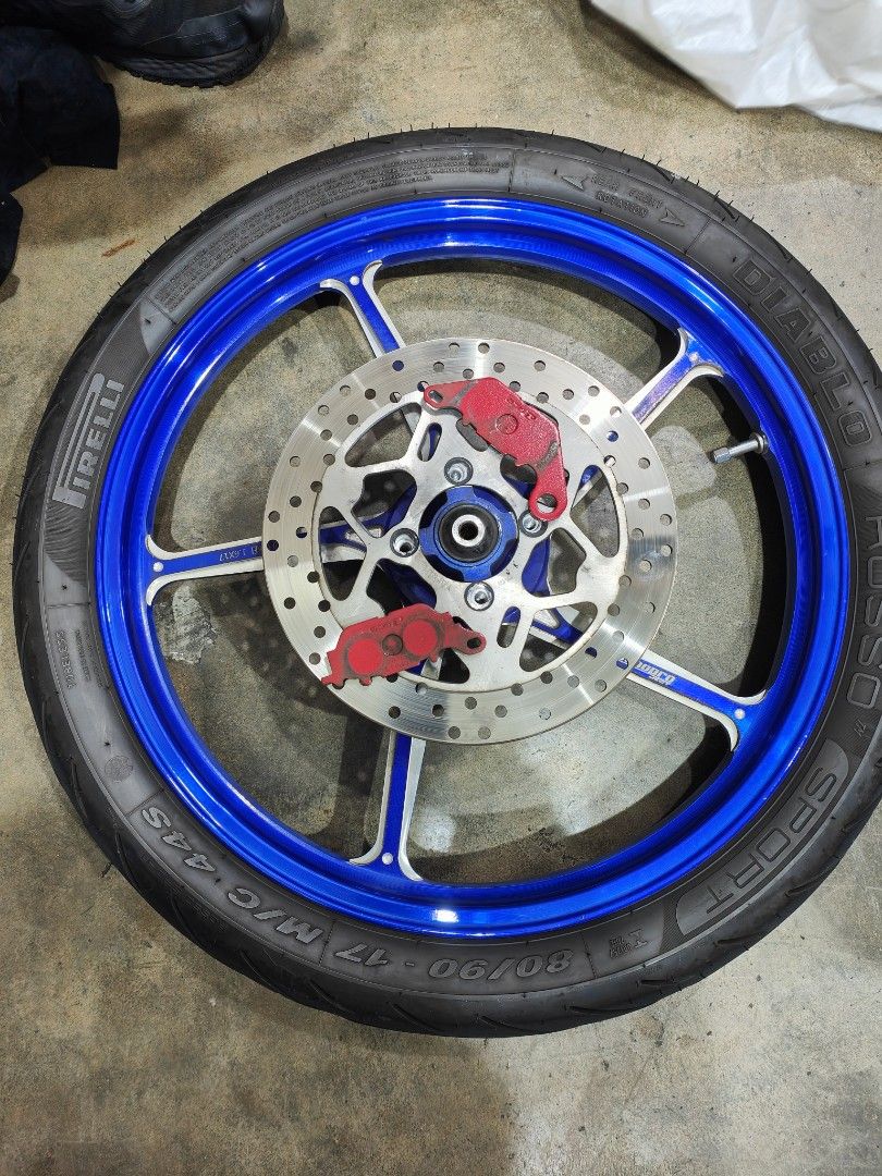 Sniper rim v1 v2 v3, Motorcycles, Motorcycle Accessories on Carousell