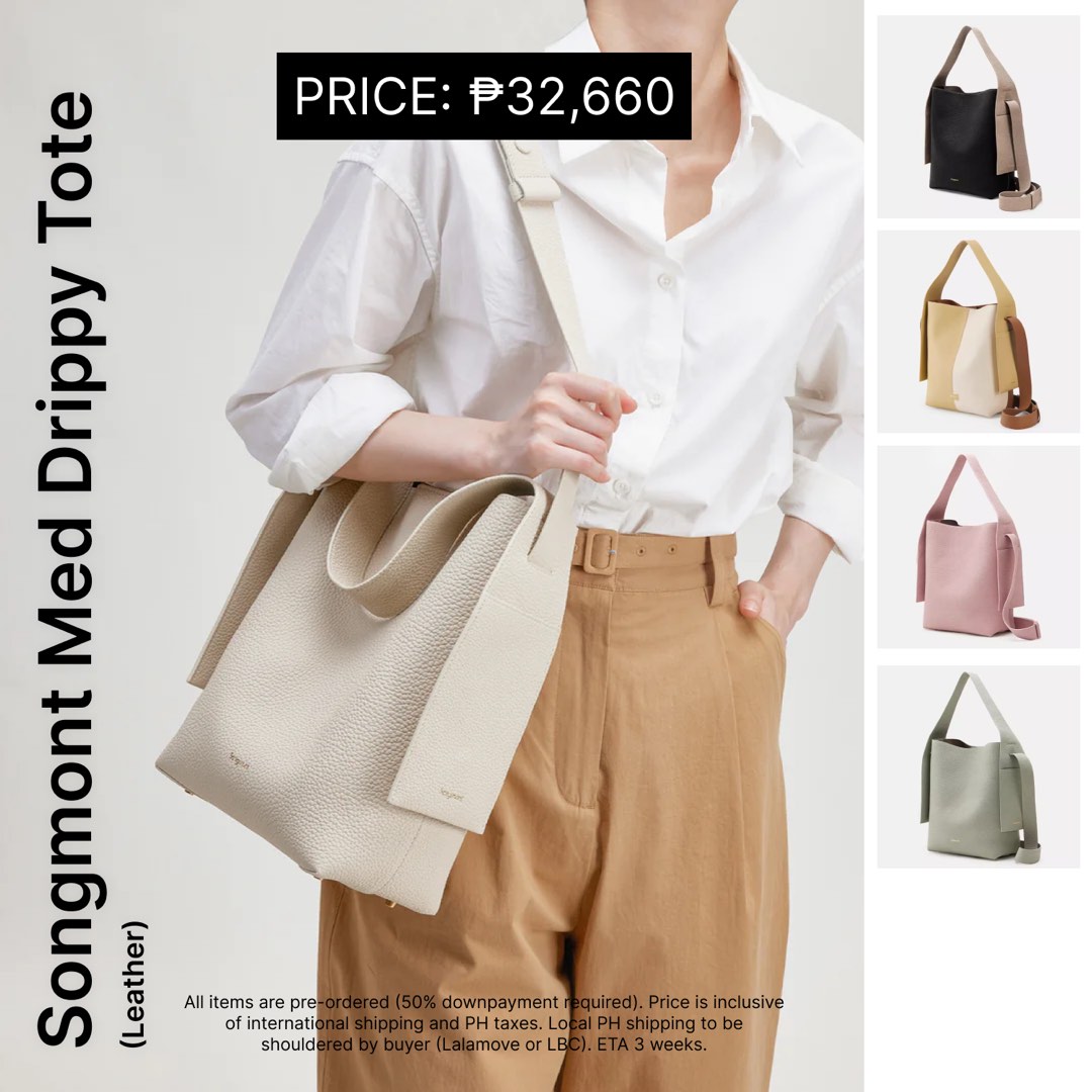 Songmont Drippy Tote (Pre-order), Luxury, Bags & Wallets on Carousell