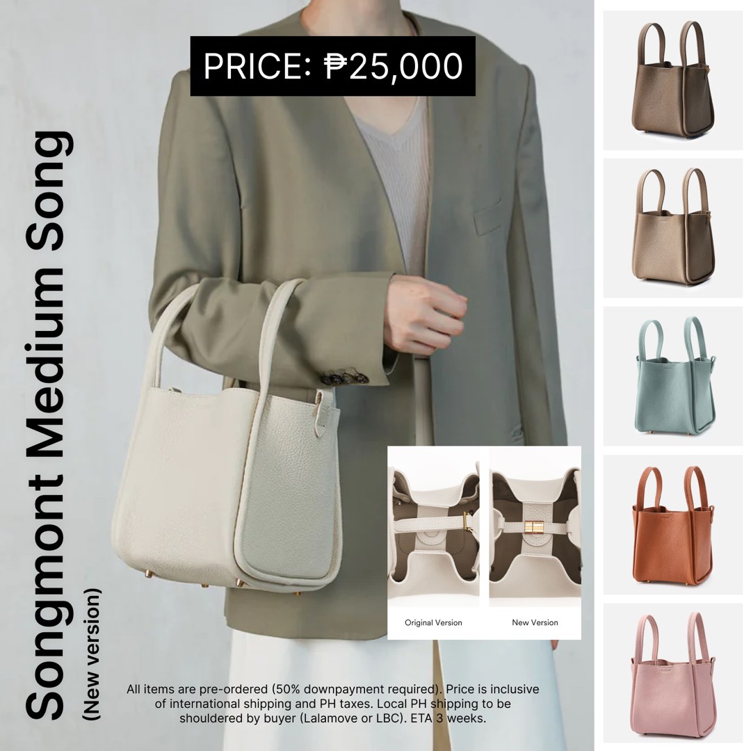 Songmont Medium Song (Pre-order), Luxury, Bags & Wallets on Carousell