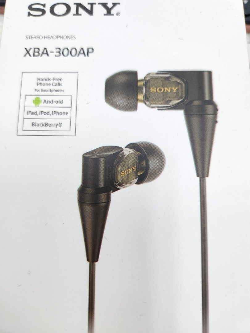 Sony XBA-300AP, Audio, Earphones on Carousell