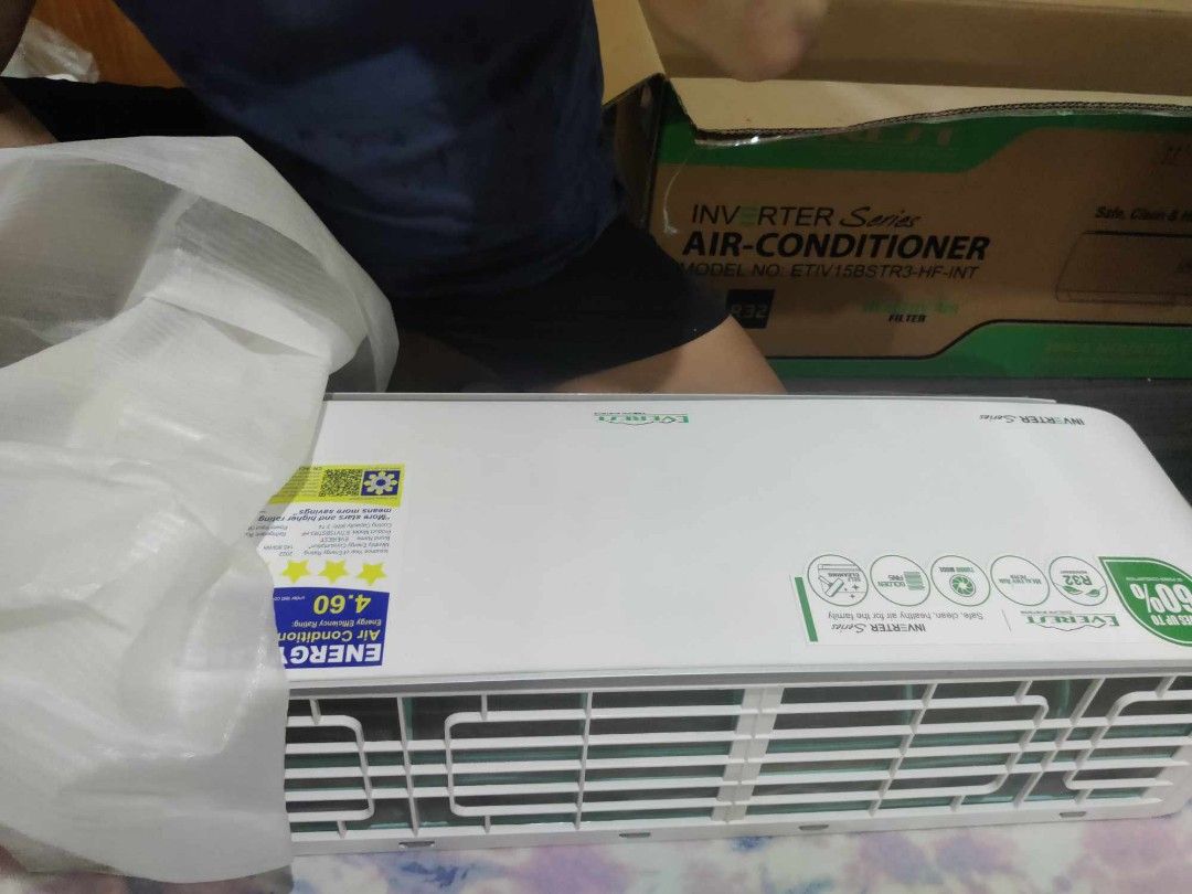 SPLIT TYPE AIRCON EVEREST BRAND, TV & Home Appliances, Air Conditioning ...
