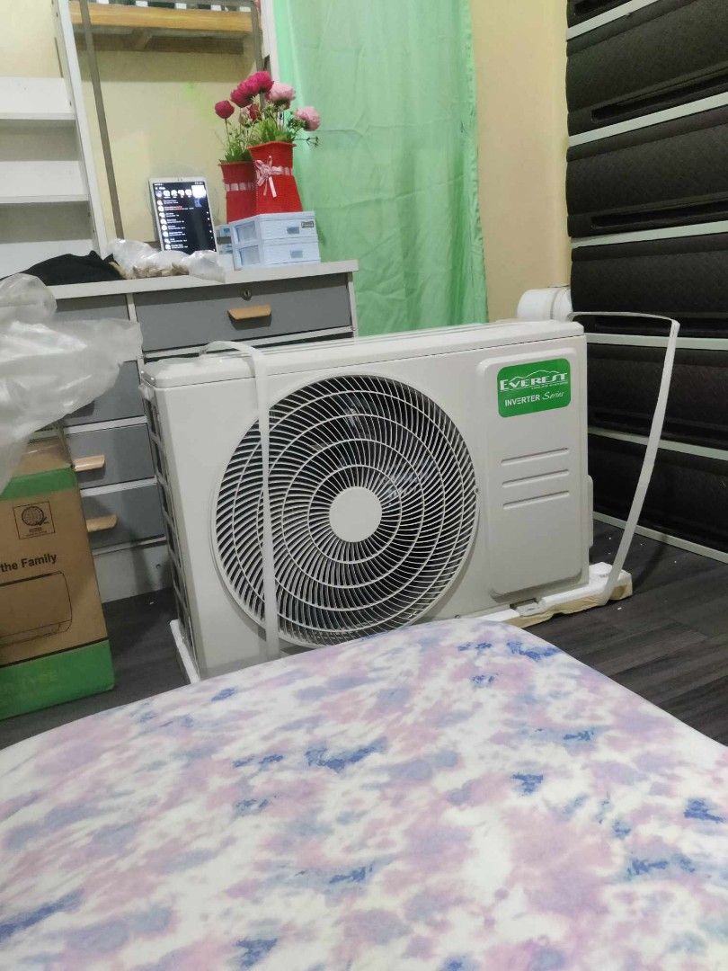 SPLIT TYPE AIRCON EVEREST BRAND, TV & Home Appliances, Air Conditioning ...