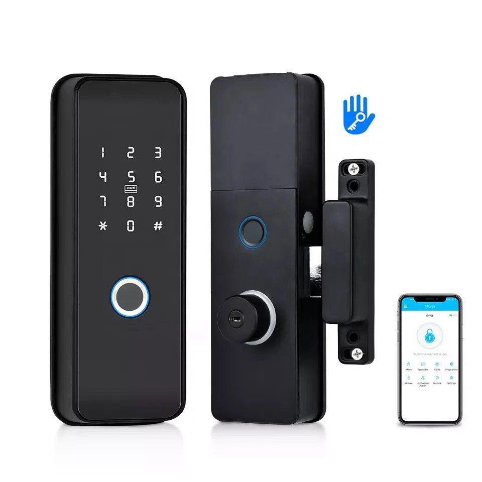 [Stainless Steel Gate] Biometric Fingerprint Digital Smart Lock ...