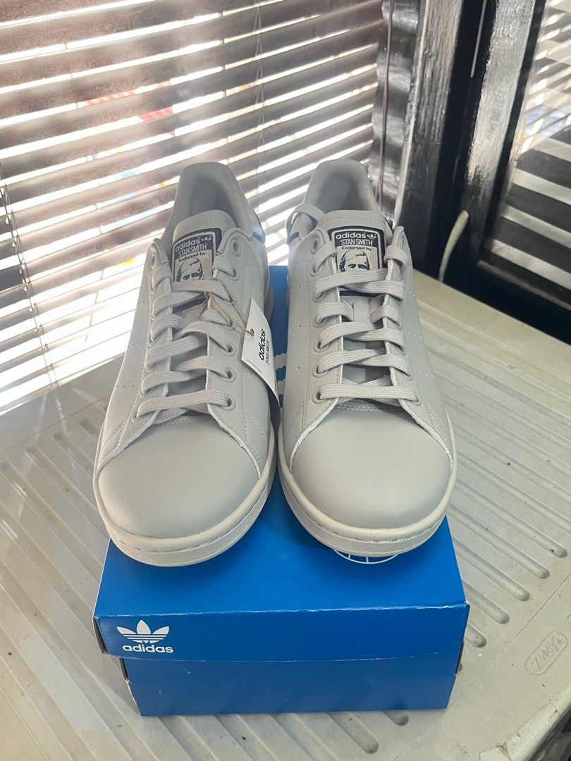 Stan Smith (Gray), Men's Fashion, Footwear, Sneakers on Carousell
