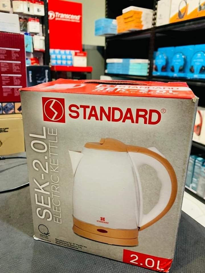 Standard 2.0L Electric Water Kettle Stainless SEK2.0L, TV & Home ...