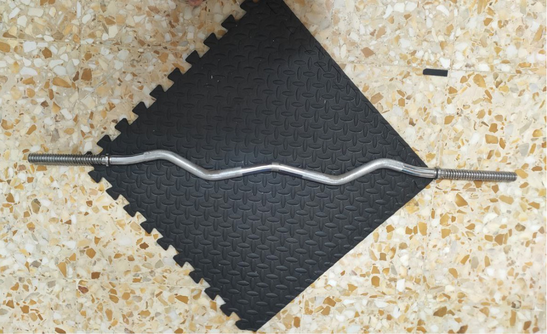 Standard EZ Curl Bar (1in) 1.2meters, Sports Equipment, Exercise ...