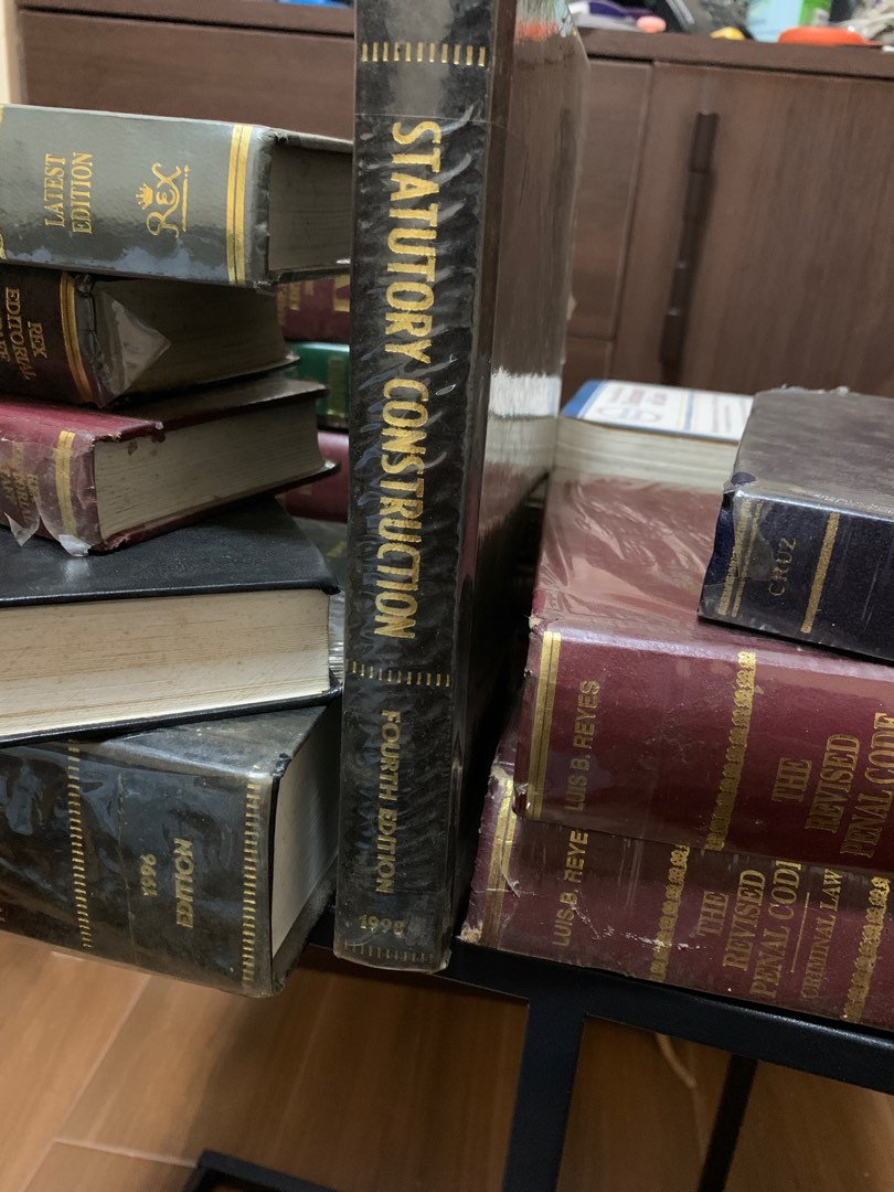 Statutory Construction by Ruben Agpalo, Hobbies & Toys, Books ...