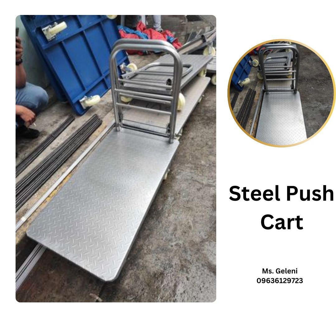 Steel Push Cart, Commercial & Industrial, Construction Tools ...