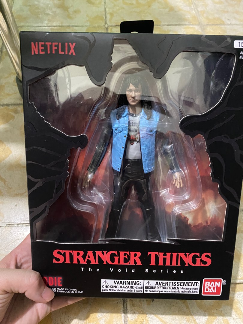 Stranger things Eddie Munson bandai Figure, Hobbies & Toys, Toys ...