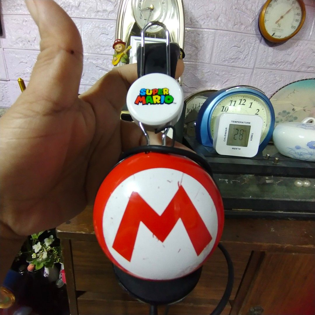 Super mario headset, Audio, Headphones & Headsets on Carousell