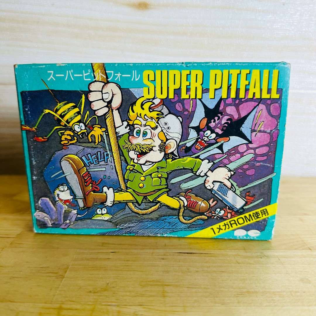 SUPER PITFALL - Vintage Famicom NES Video Game Complete - PreOwned ( Japan ), Video Gaming ...