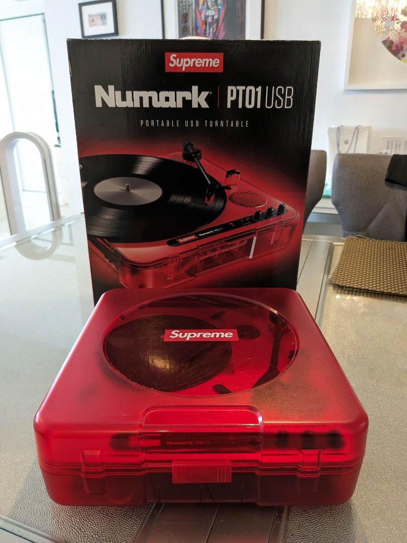 Supreme Numark PT01 Turntable, TV & Home Appliances, TV & Entertainment ...