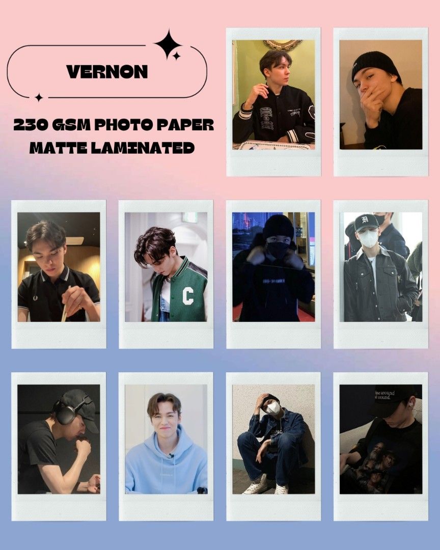 SVT MEMBER FAUX INSTAX BOYFRIEND COLL. [PT.2], Hobbies & Toys ...