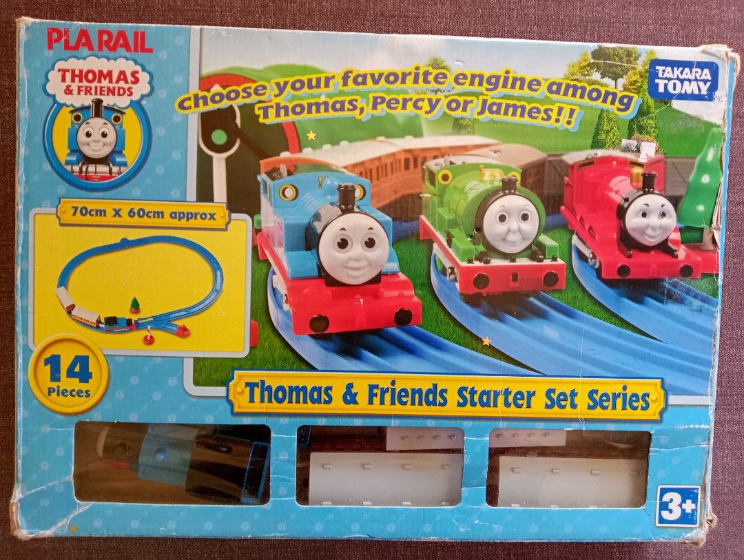 Takara Tomy Thomas and Friends Plarail Set, Hobbies & Toys, Toys & Games on Carousell