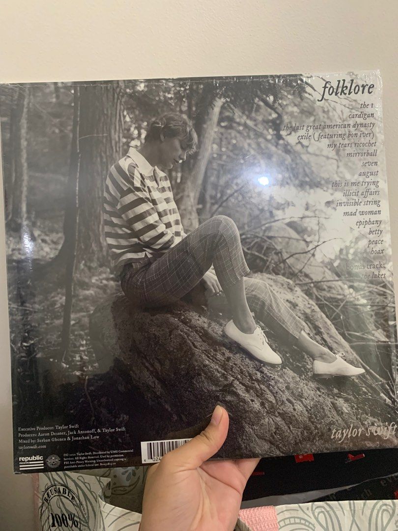 Taylor Swift - Folklore (Target 2LP Red Vinyl Exclusive), Hobbies ...