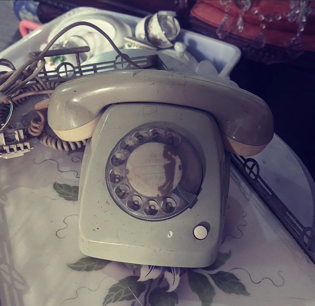 Telpon puter Vintage jadul, Antik, Pajangan di Carousell