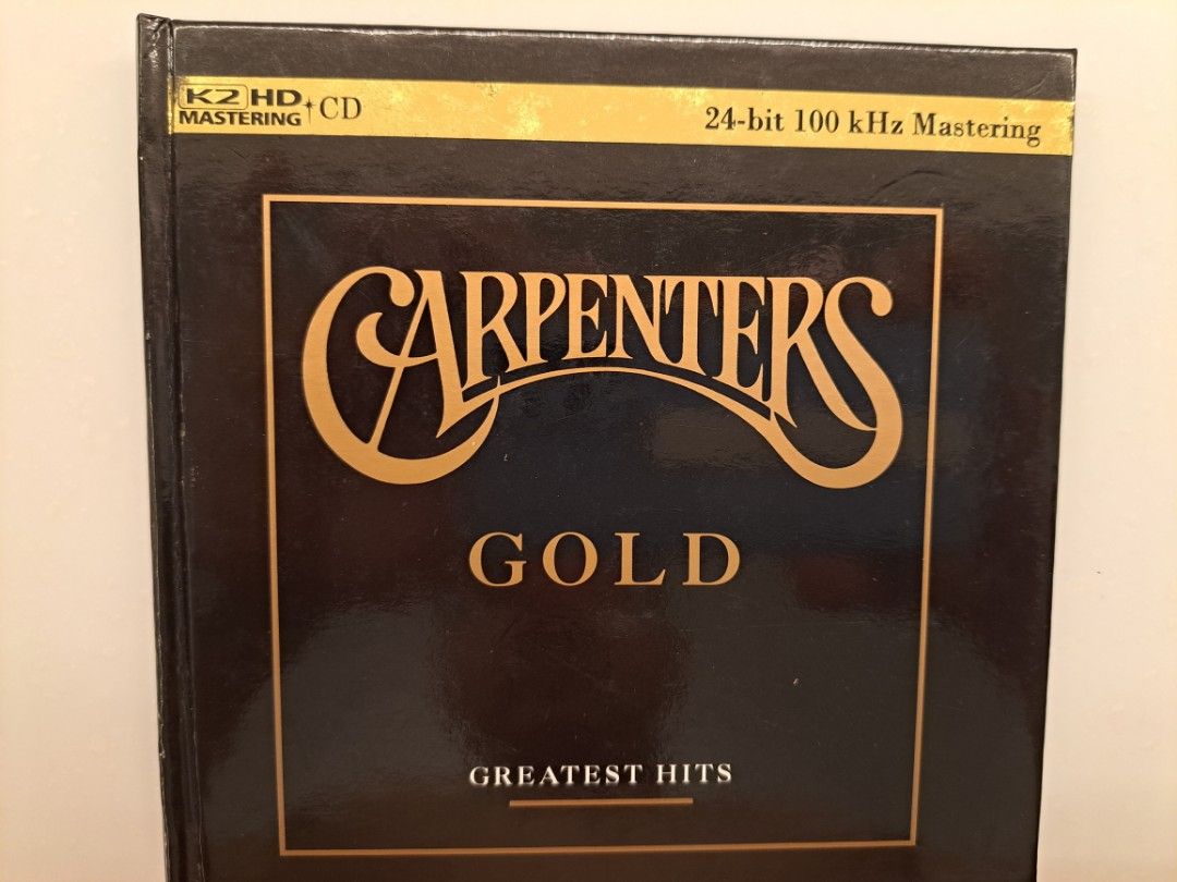 THE CARPENTERS - GOLD - GREATEST HITS - K2HD - CD - K2HD 24-bit 100 KHz ...