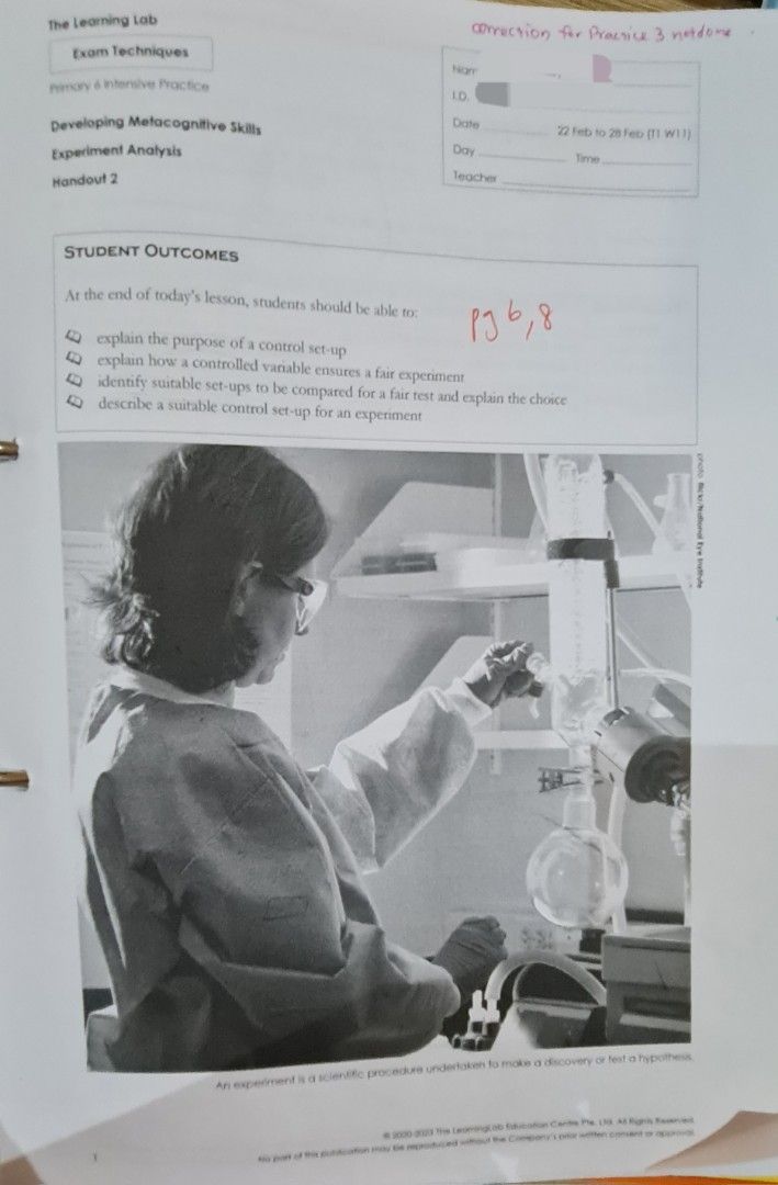 The Learning Lab Science P3-P6, Hobbies & Toys, Books & Magazines ...