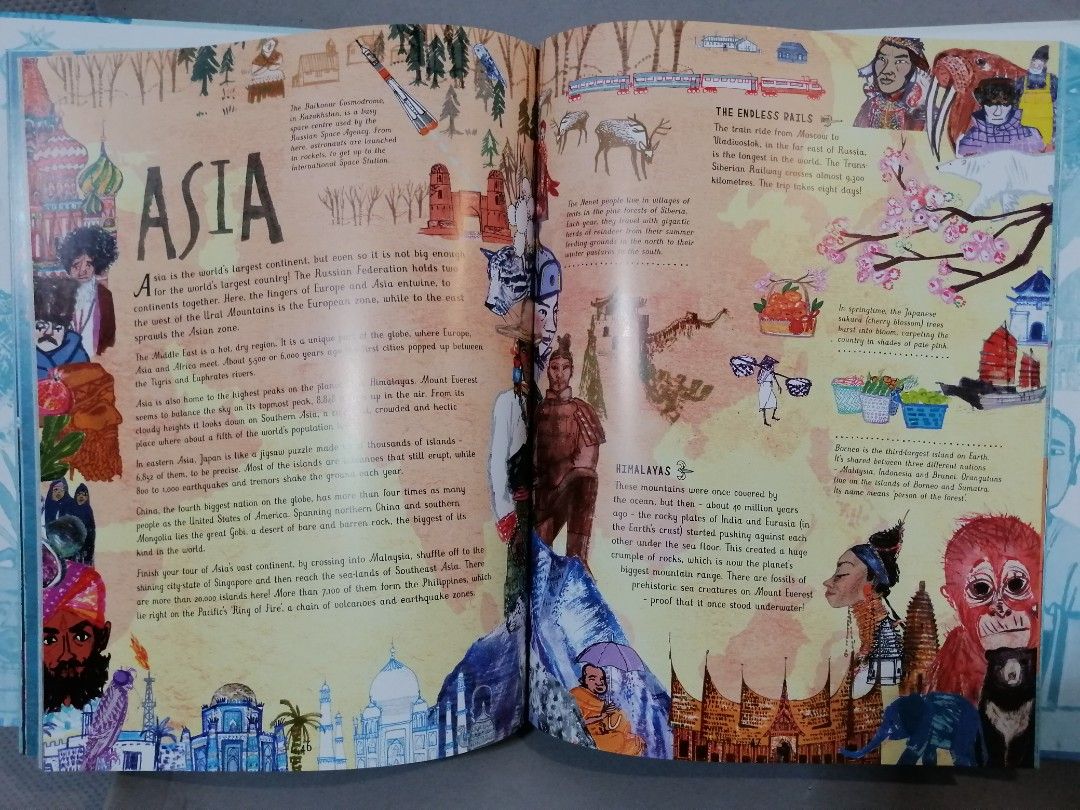 The Picture Atlas Simon Holland, Hobbies & Toys, Books & Magazines ...