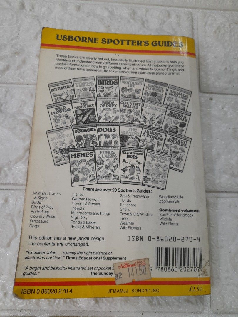 The Weather Usborne Spotters Guide, Hobbies & Toys, Books & Magazines ...