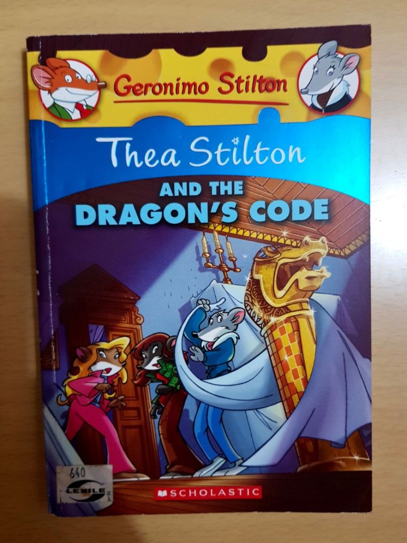 Thea Stilton #1: Thea Stilton and the Dragon's Code, Hobbies & Toys ...