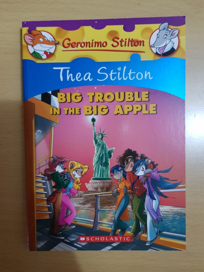 Thea Stilton #8: Big Trouble in the Big Apple, Hobbies & Toys, Books ...