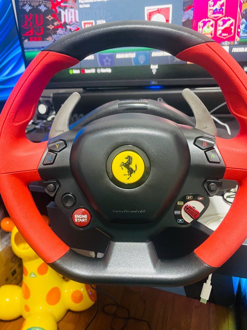 Thrustmaster 458 Ferrari Spider, Video Gaming, Gaming Accessories ...