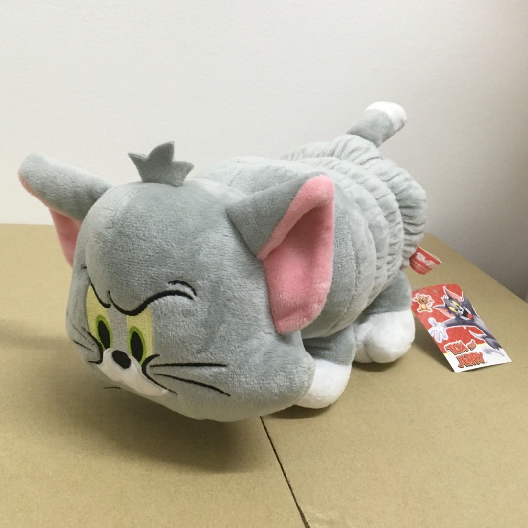 Tom and Jerry - "Funny Art" Deformed Tom Medium Plush Toy by Peanuts ...