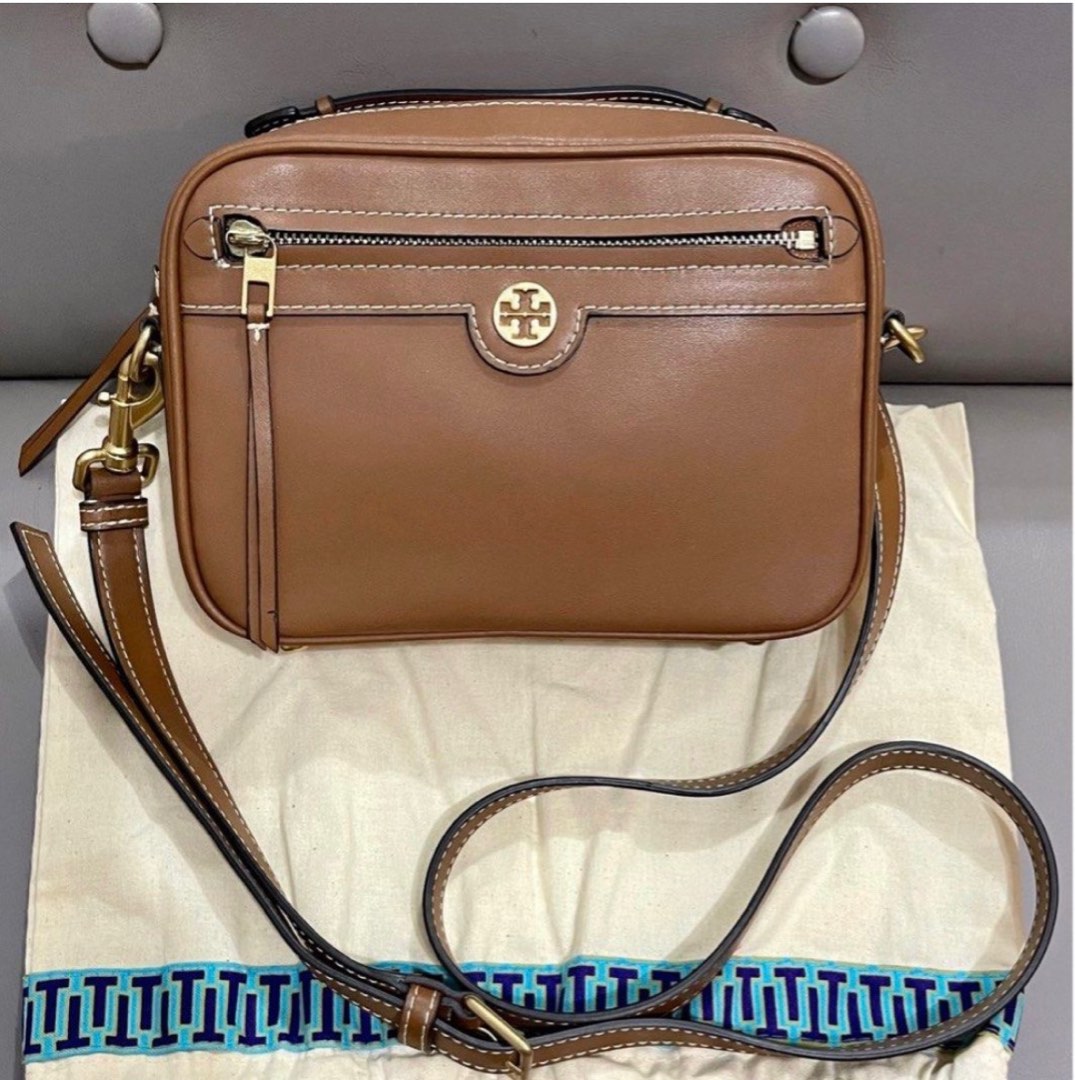 Tory Burch T Monogram Camera Crossbody Bag, Luxury, Bags & Wallets on ...