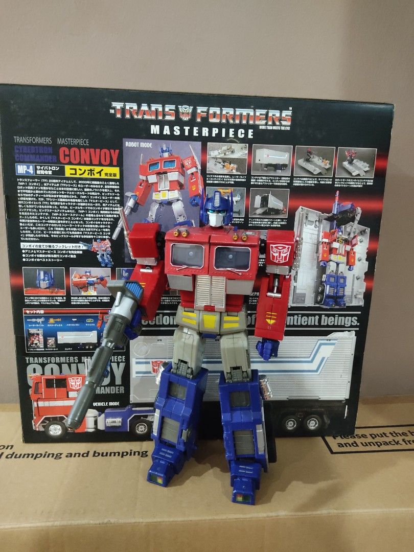 Transformers Optimus Prime MP04 TAKARA TOMY, Hobbies & Toys, Toys ...