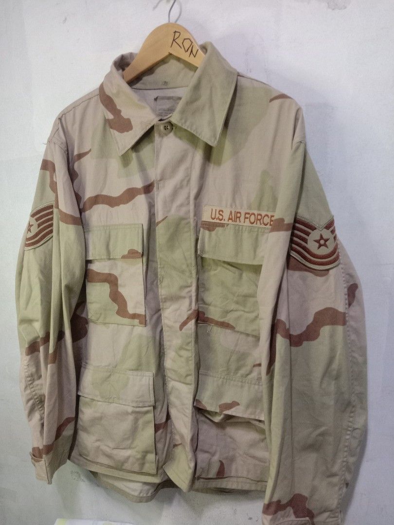 US AIR FORCE DESERT CAMO JACKET, Men's Fashion, Coats, Jackets and ...
