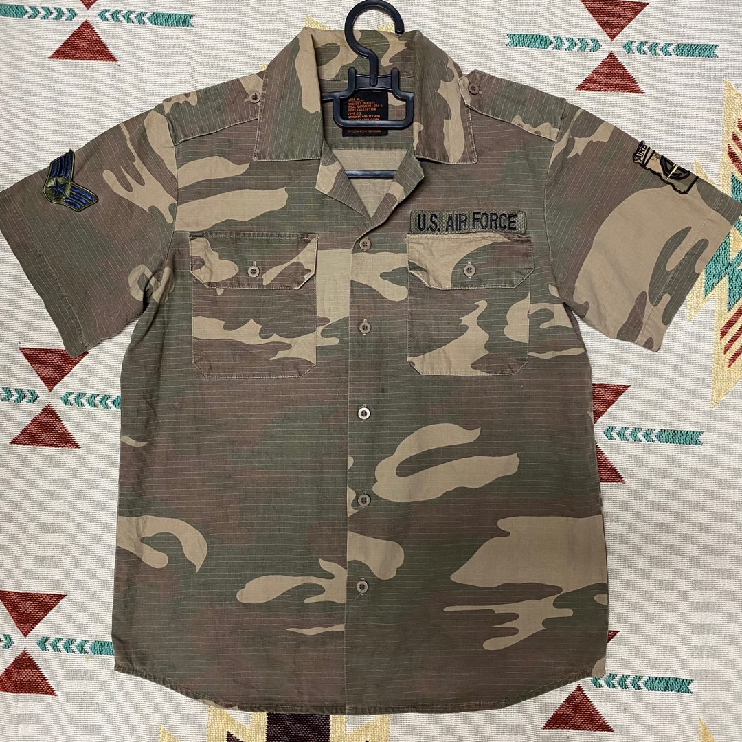 US Army Air Force Military Shirt, Men's Fashion, Tops & Sets, Formal ...