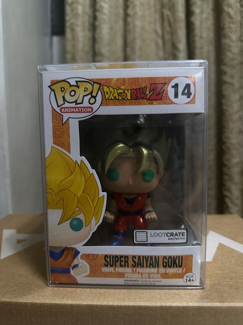 VAULTED: Super Saiyan Goku (Lootcrate Exclusive), Hobbies & Toys, Toys ...