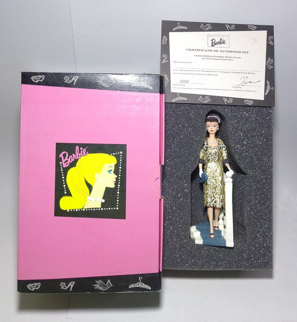 Vintage 1995 Nostalgic Barbie Collection Series by Fred Tang with COA ...