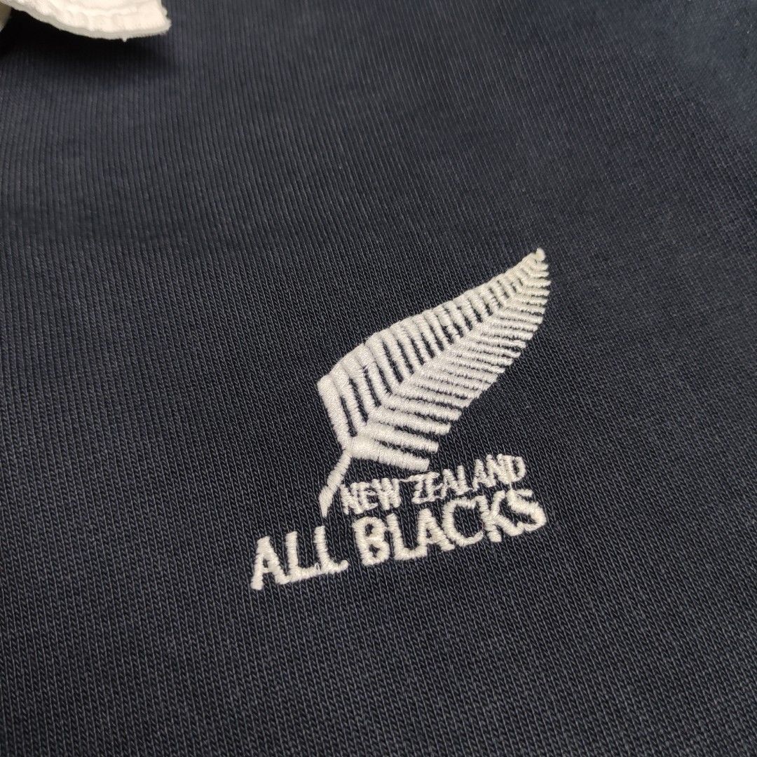 vintage 80s Canterbury all BLACK rugby polo, Men's Fashion, Coats ...