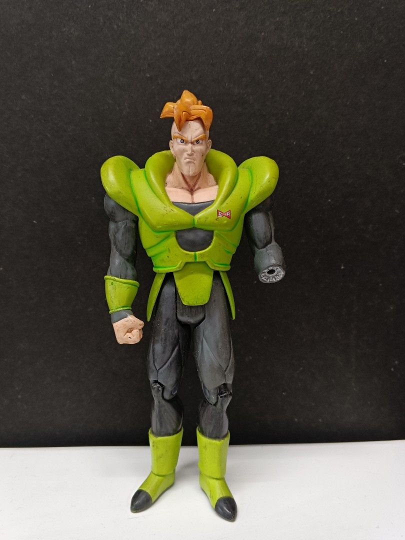 Vintage Dragon Ball Z Android 16 Action Figure 2001 Irwin DBZ Action ...