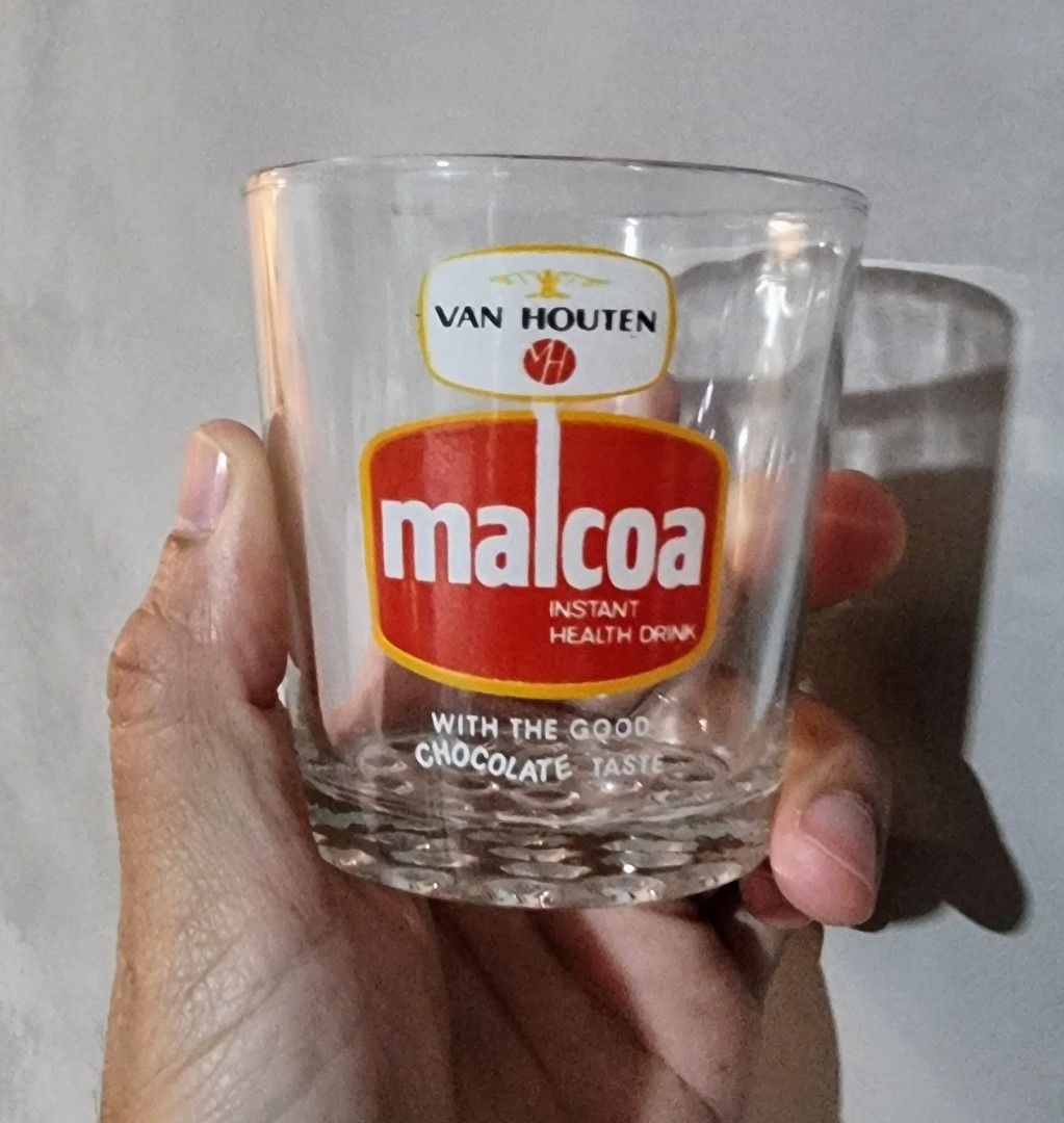 Vintage Malcoa Van Houten dimple glass, Hobbies & Toys, Memorabilia ...