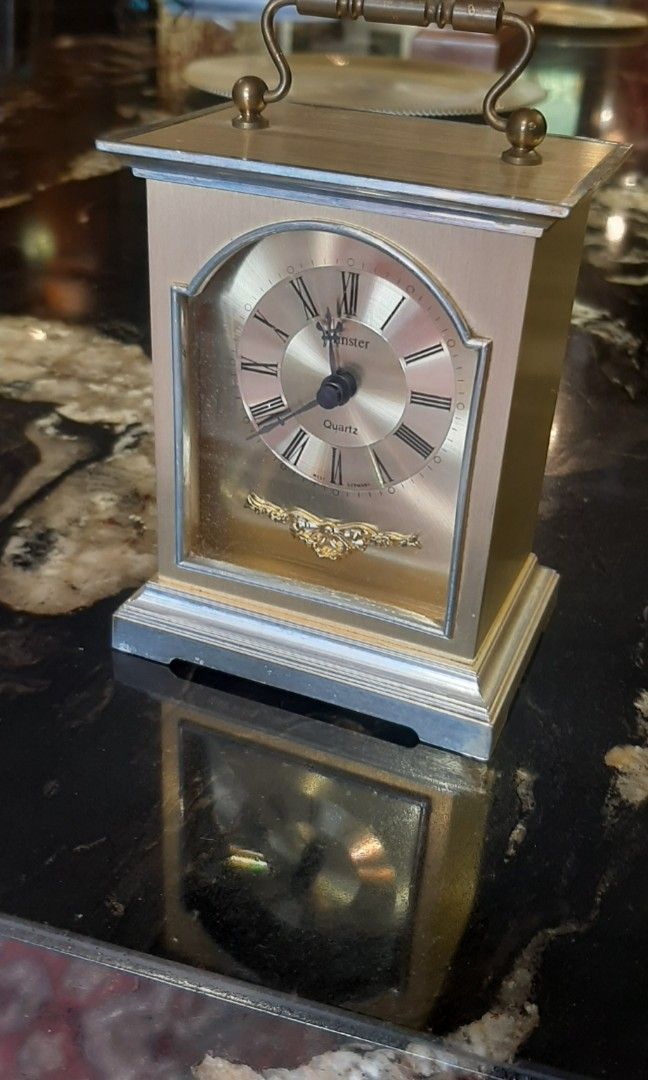 Vintage Minster clock, Furniture & Home Living, Home Decor, Clocks on ...