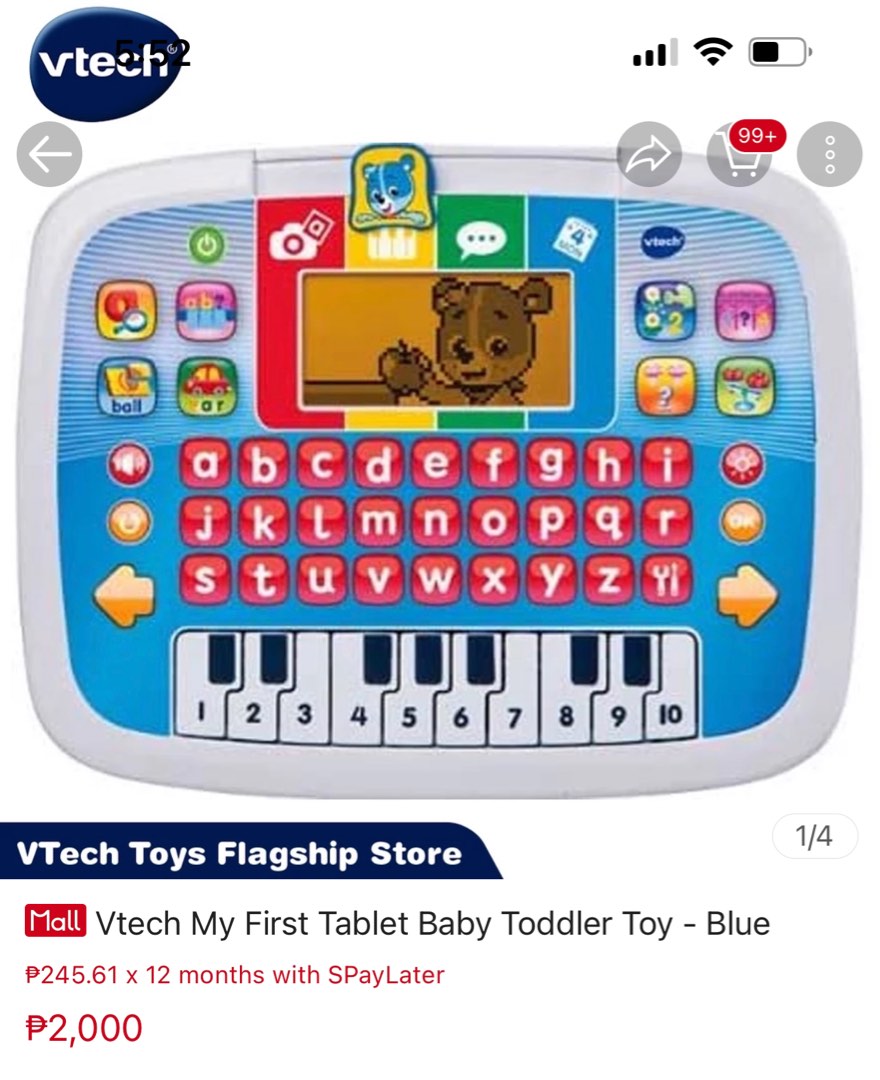️RUSH SALE ️Vtech My First Tablet Baby Toddler Toy, Hobbies & Toys ...