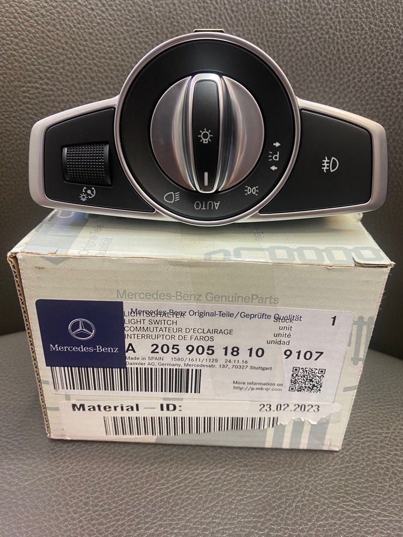 W205 - Light Switch- A205 905 1810 9107, Car Accessories, Accessories ...