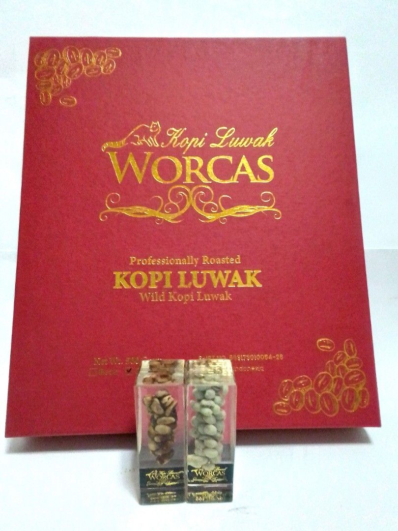 WORCAS Kopi Luwak Beans Figurine, Food & Drinks, Beverages on Carousell