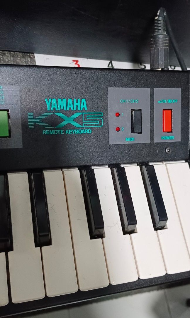 Yamaha kx5 remote keyboard controller keytar, Hobbies & Toys, Music ...